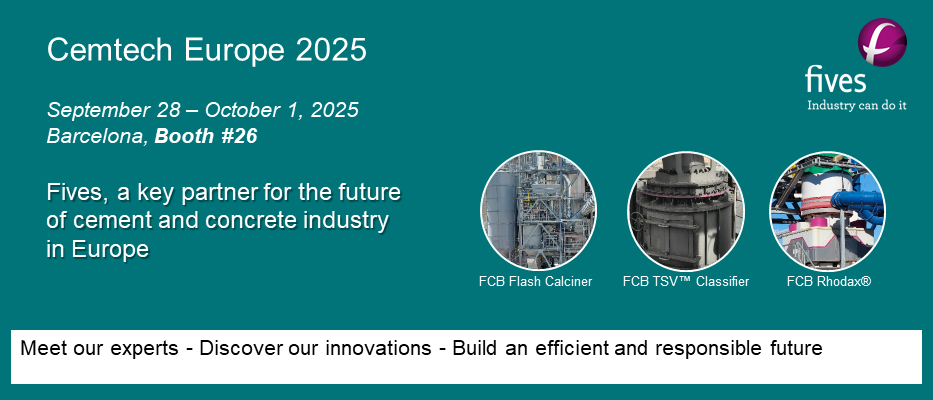 Cemtech Europe 2025 | Fives, a Key Partner for the future of the cement ...