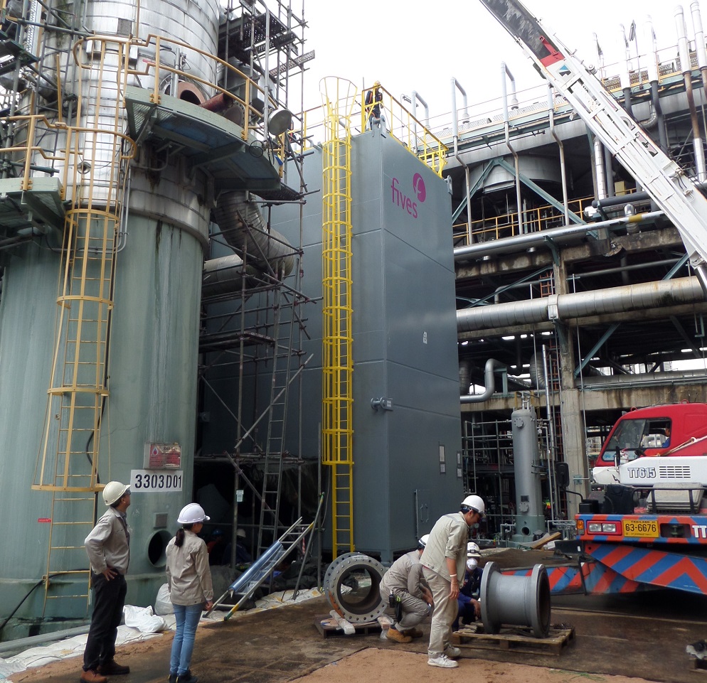 Fives installs its first cold box at Thailand's largest gas treatment site