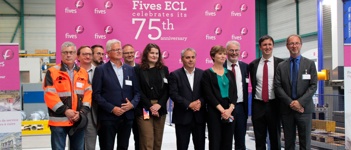 Fives new workshops inauguration in the North of France