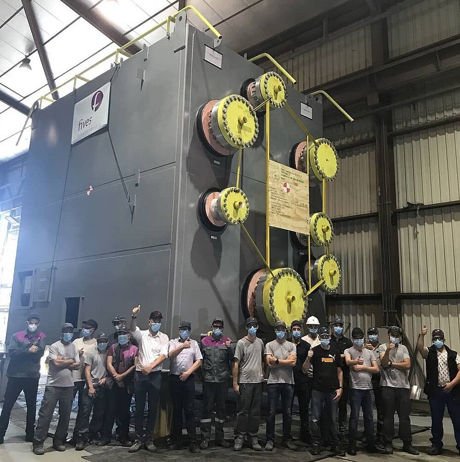 Fives sets a new record for the manufacture of a cold box - Fives Group