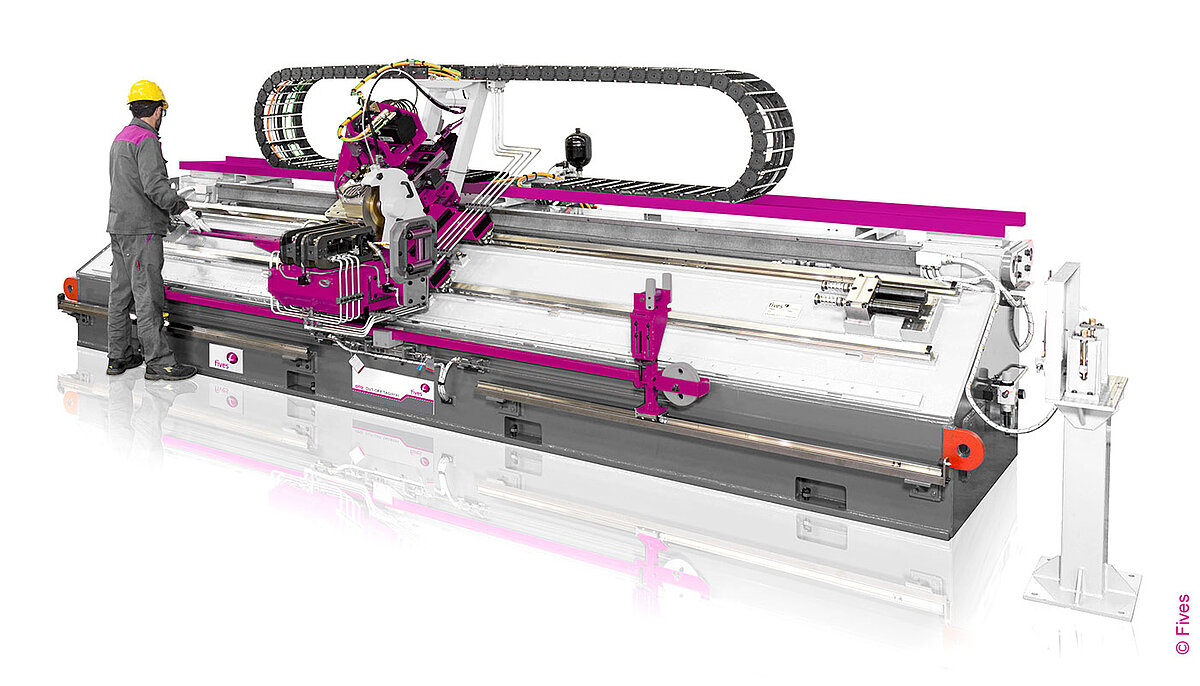 Immediate production increase with OTO flying cut-off unit