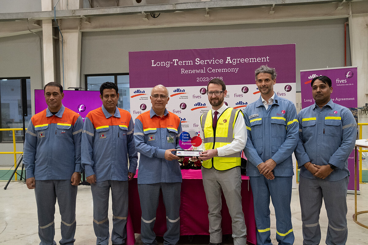 Fives Services Gulf and Aluminium Bahrain, a long-standing collaboration