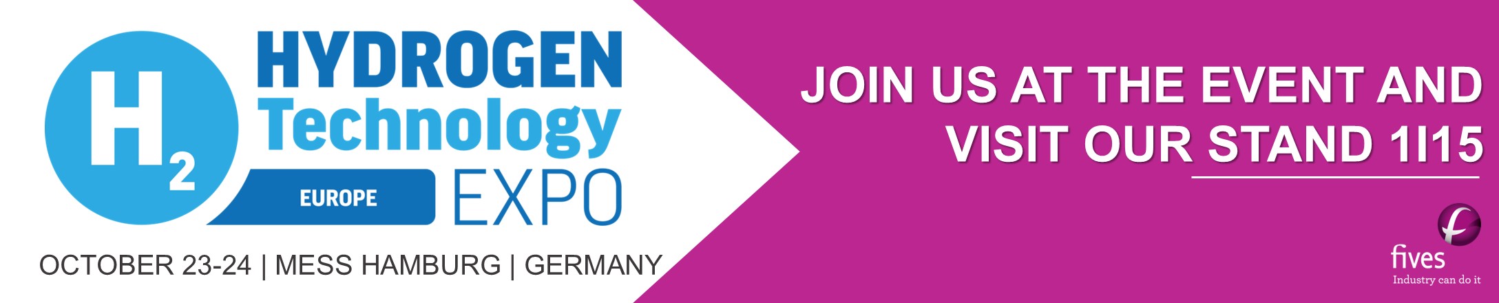 Fives will be exhibiting at Hydrogen Technology Expo Europe in Hamburg ...